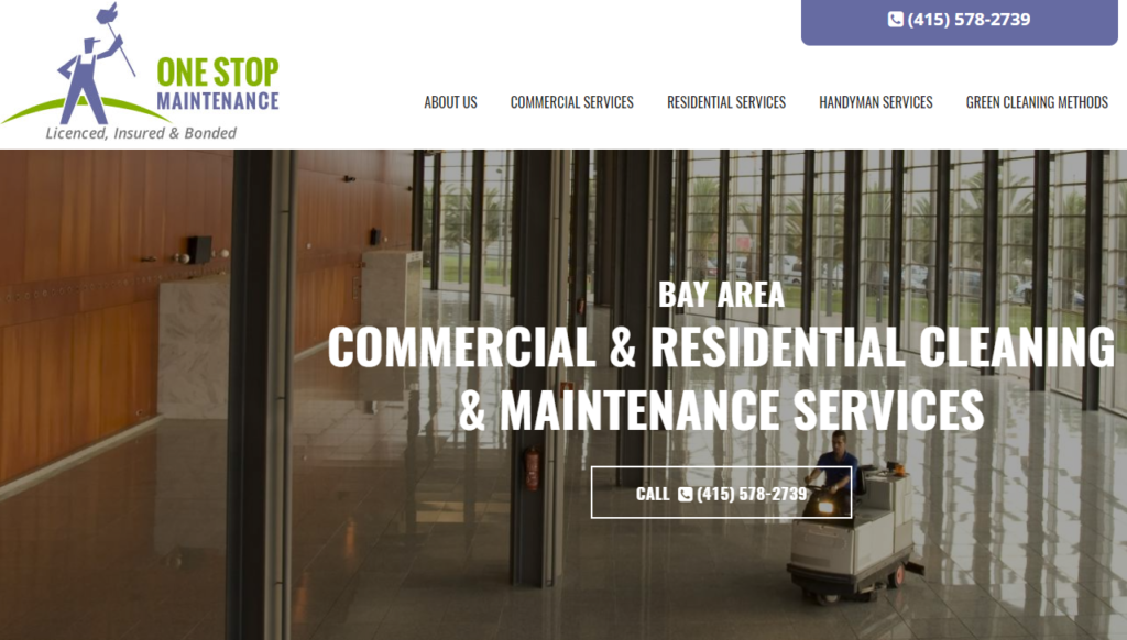 Office Maintenance Company Launches WordPress Website | Web Design